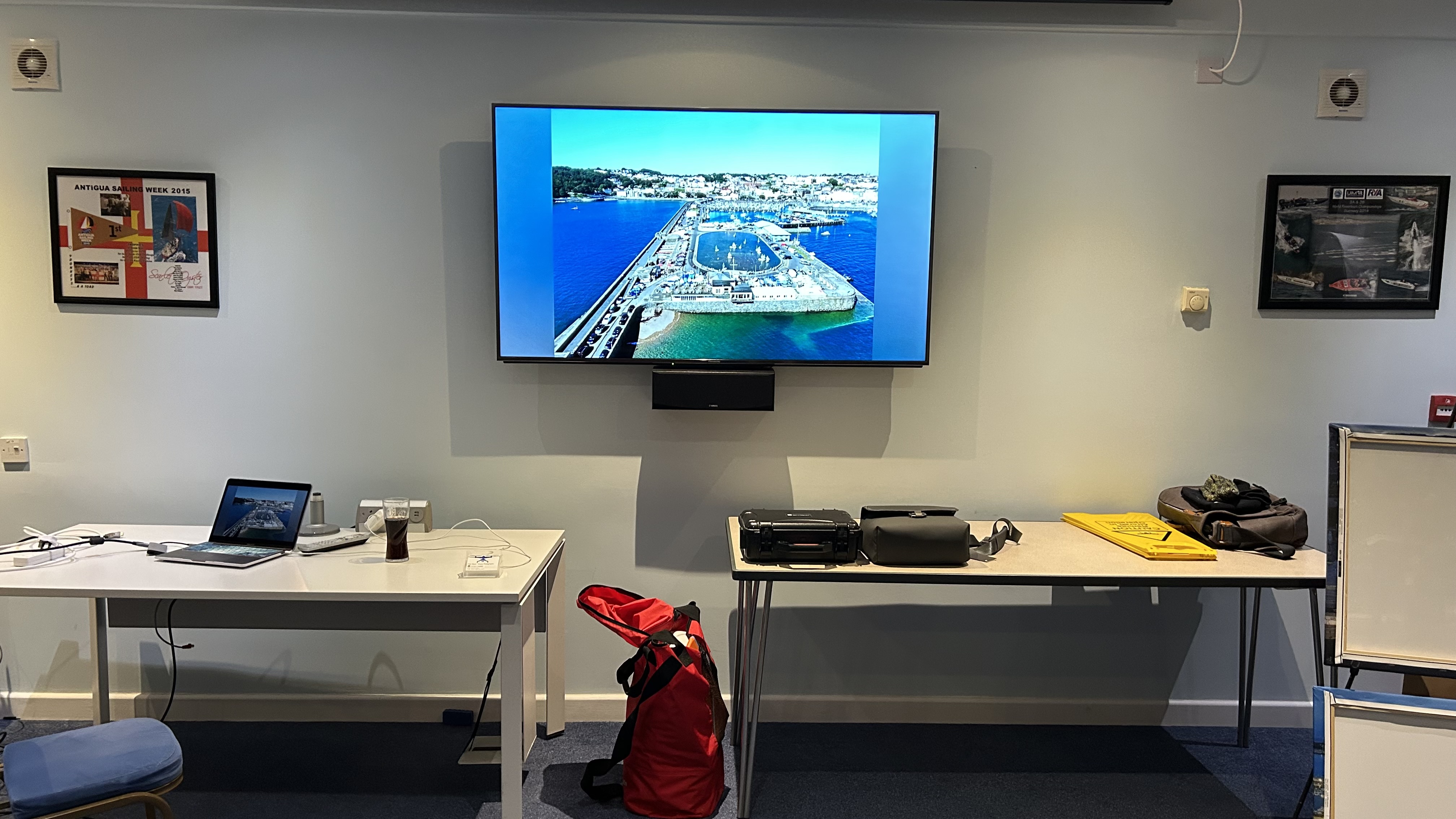 Drone Talk at The Guernsey Yacht Club | Fred Wynn Photography and Drone